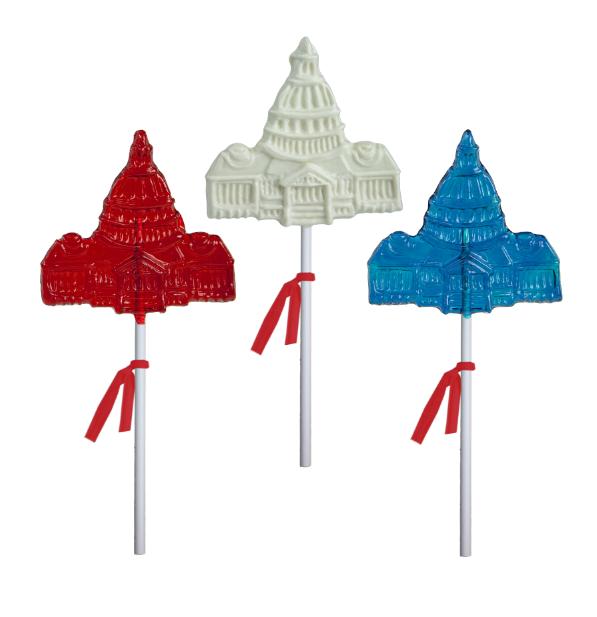 US Capital Building Lollipops - Assorted by Melville Candy Company