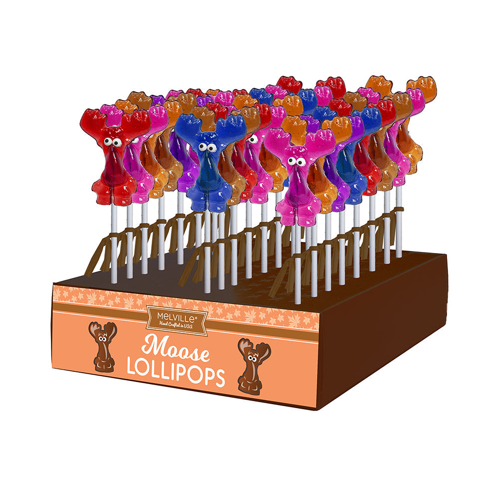 Moose Lollipops - Assorted by Melville Candy Company
