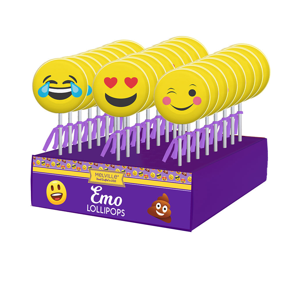 Emo Lollipops - Assorted by Melville Candy Company