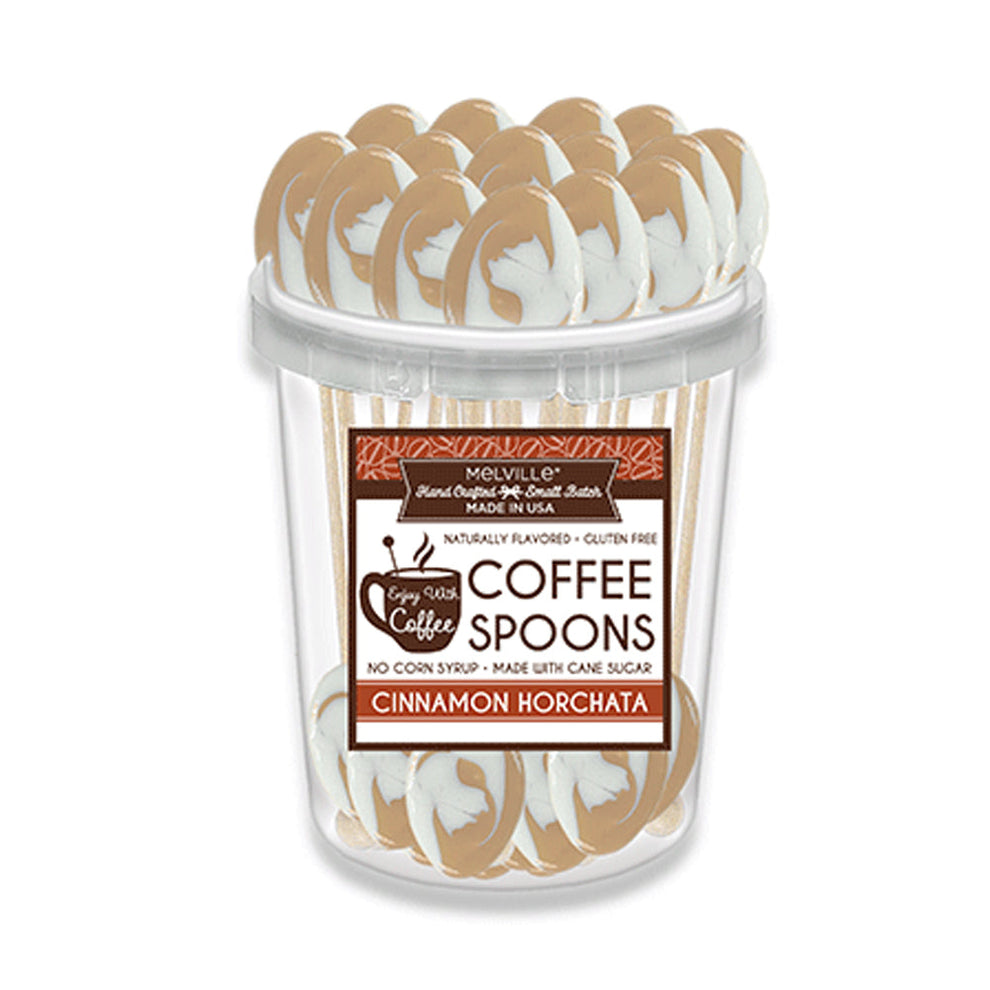 Horchata Vanilla Cinnamon Coffee Spoons by Melville Candy Company