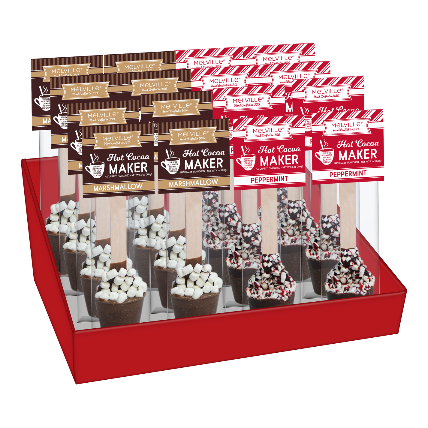 Hot Chocolate Makers - Peppermint & Mini Marshmallow by Melville Candy ...