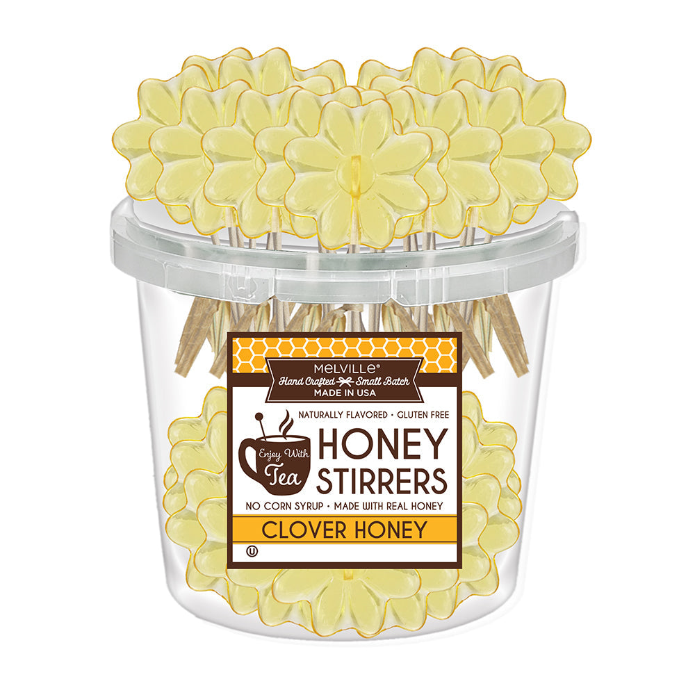Daisy Clover Honey Stirrers by Melville Candy Company