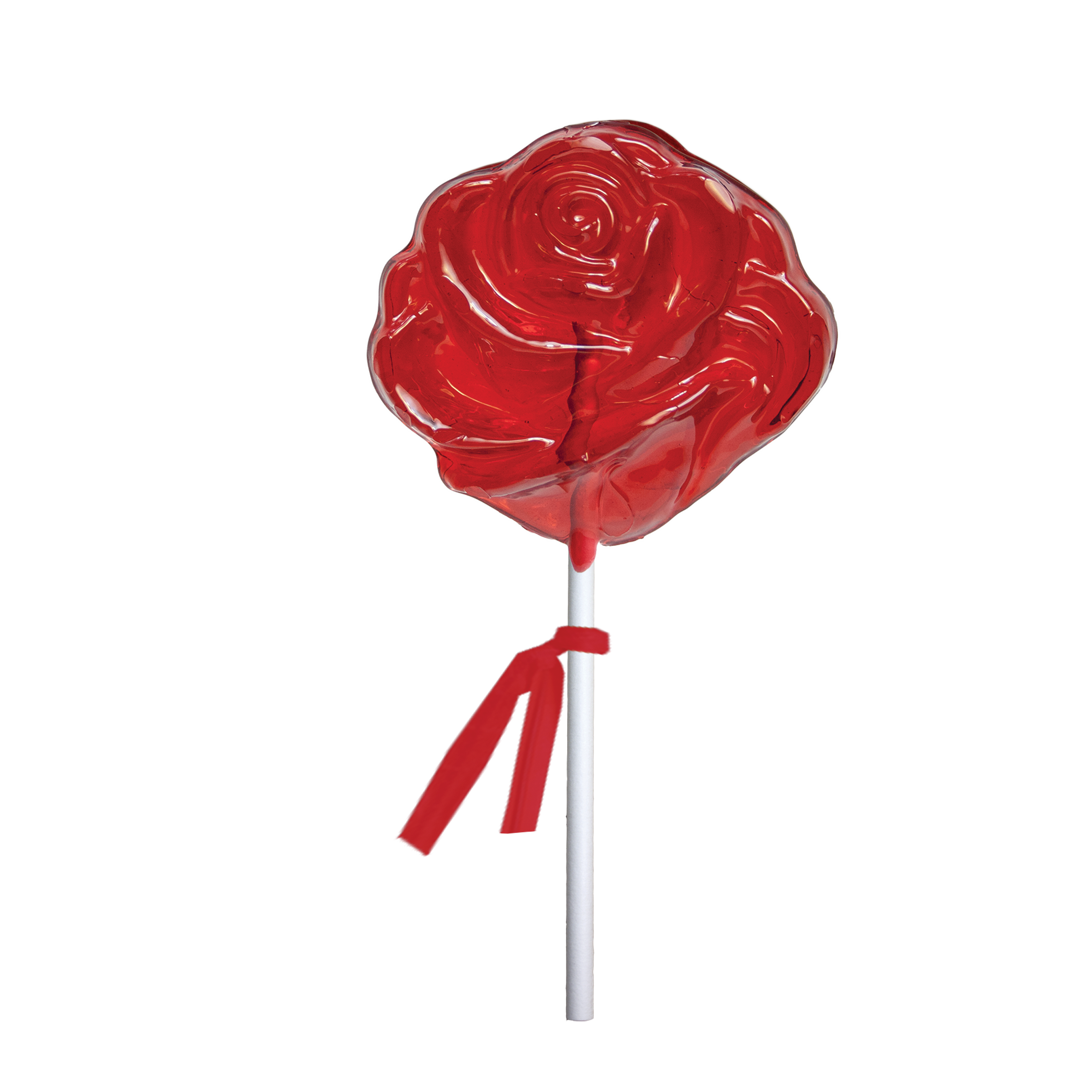 Valentine Red Rose Lollipops by Melville Candy Company