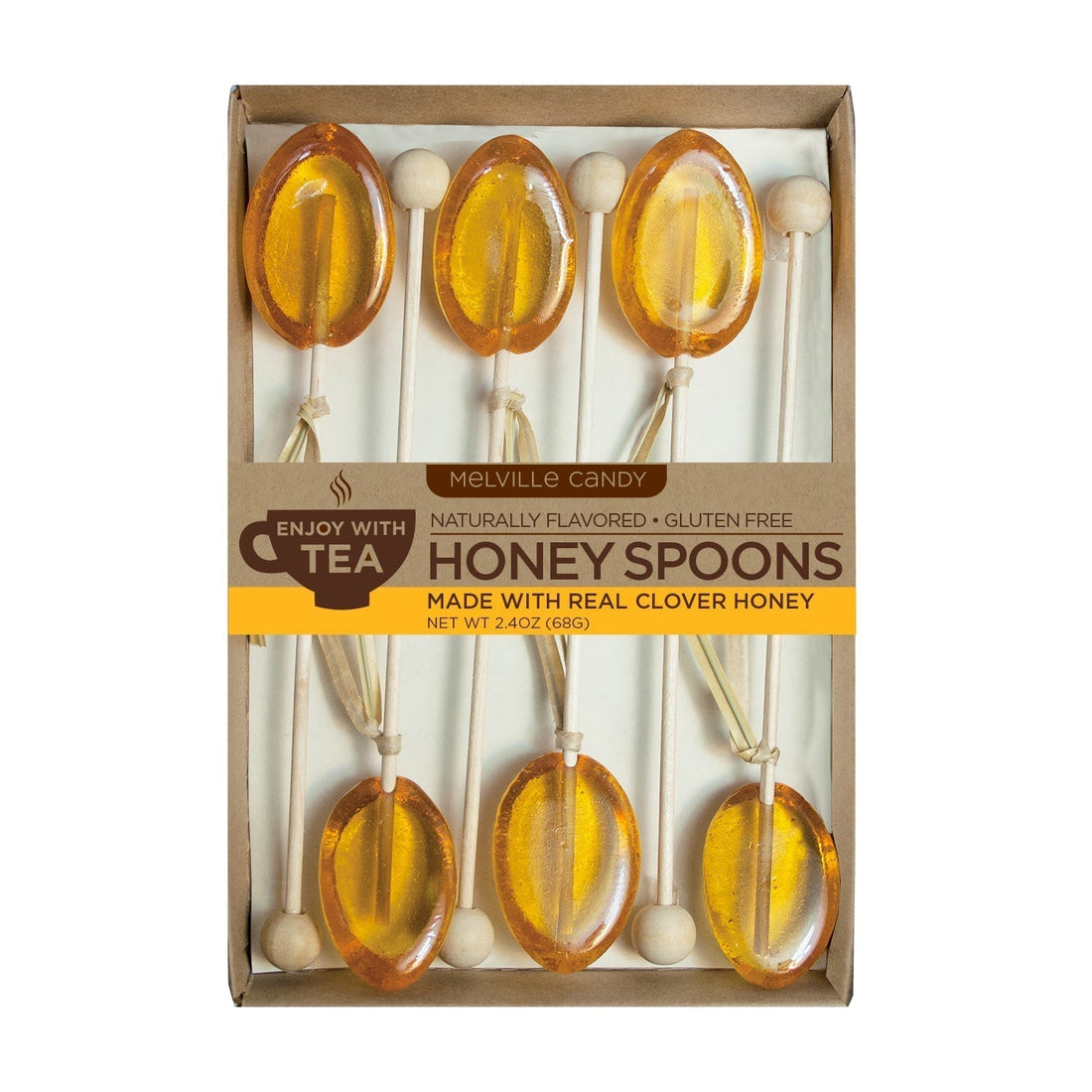 Clover Honey Spoons by Melville Candy Company